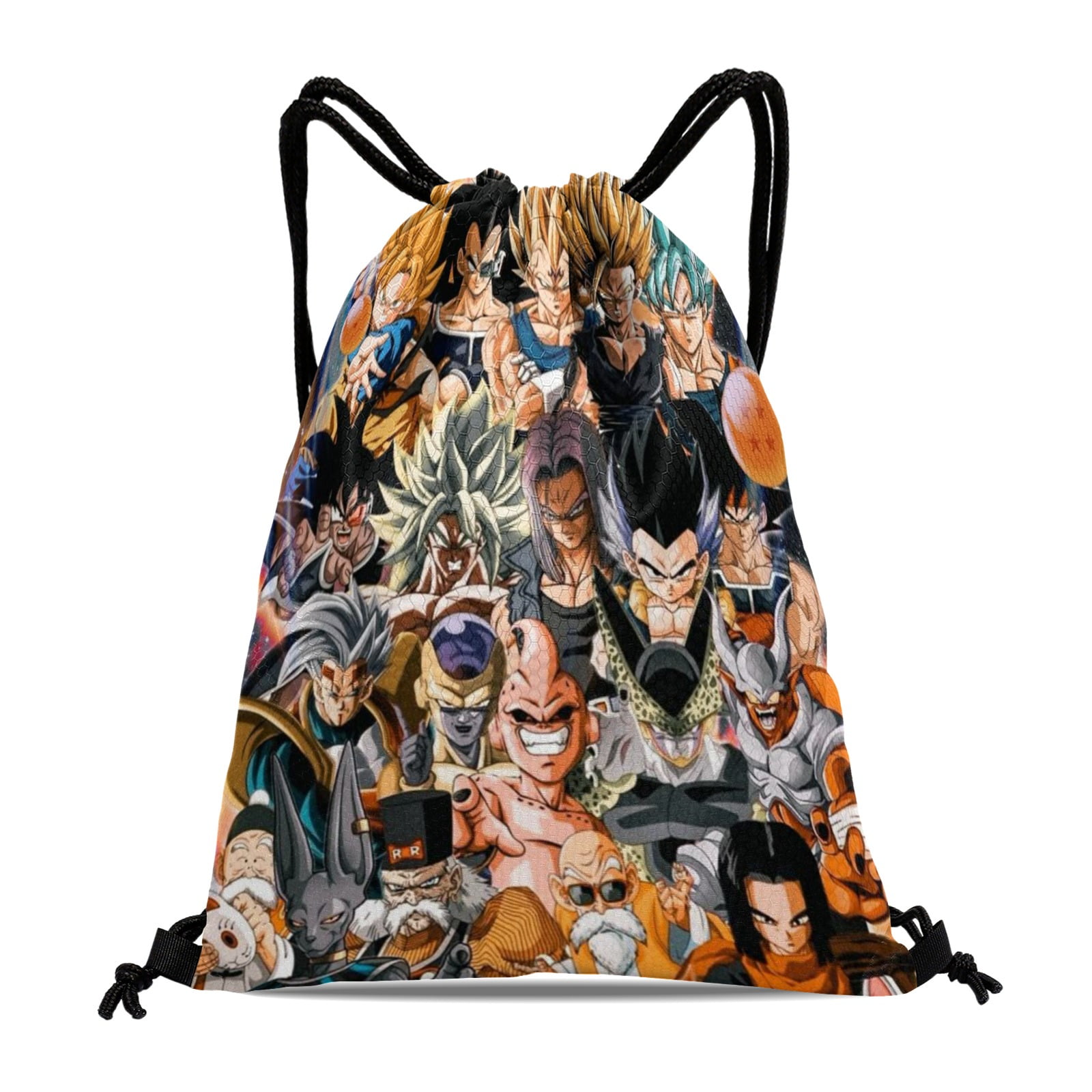 Dragon Ball Z Gym Drawstring Backpack:Waterproof design, ideal for ...