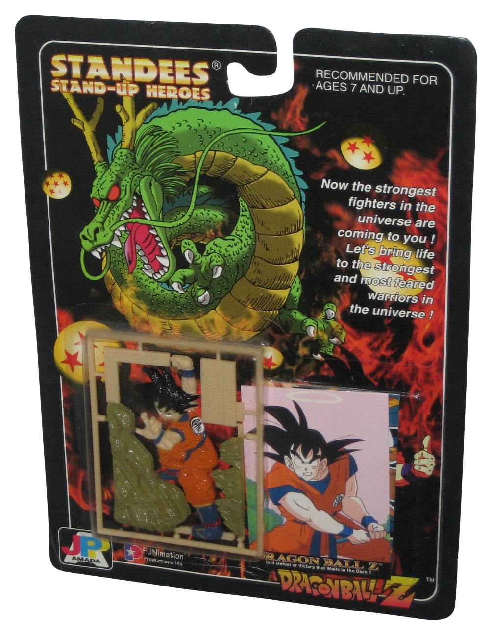 Dragon Ball Z JP Amada (1998) Goku Standees Stand-Up Heroes Figure ...