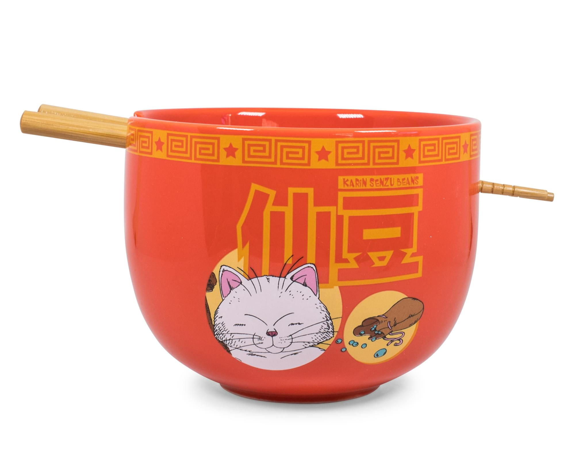 Dragon Ball Z Karin Japanese Dinnerware Set | 16-Ounce Ramen Bowl and ...