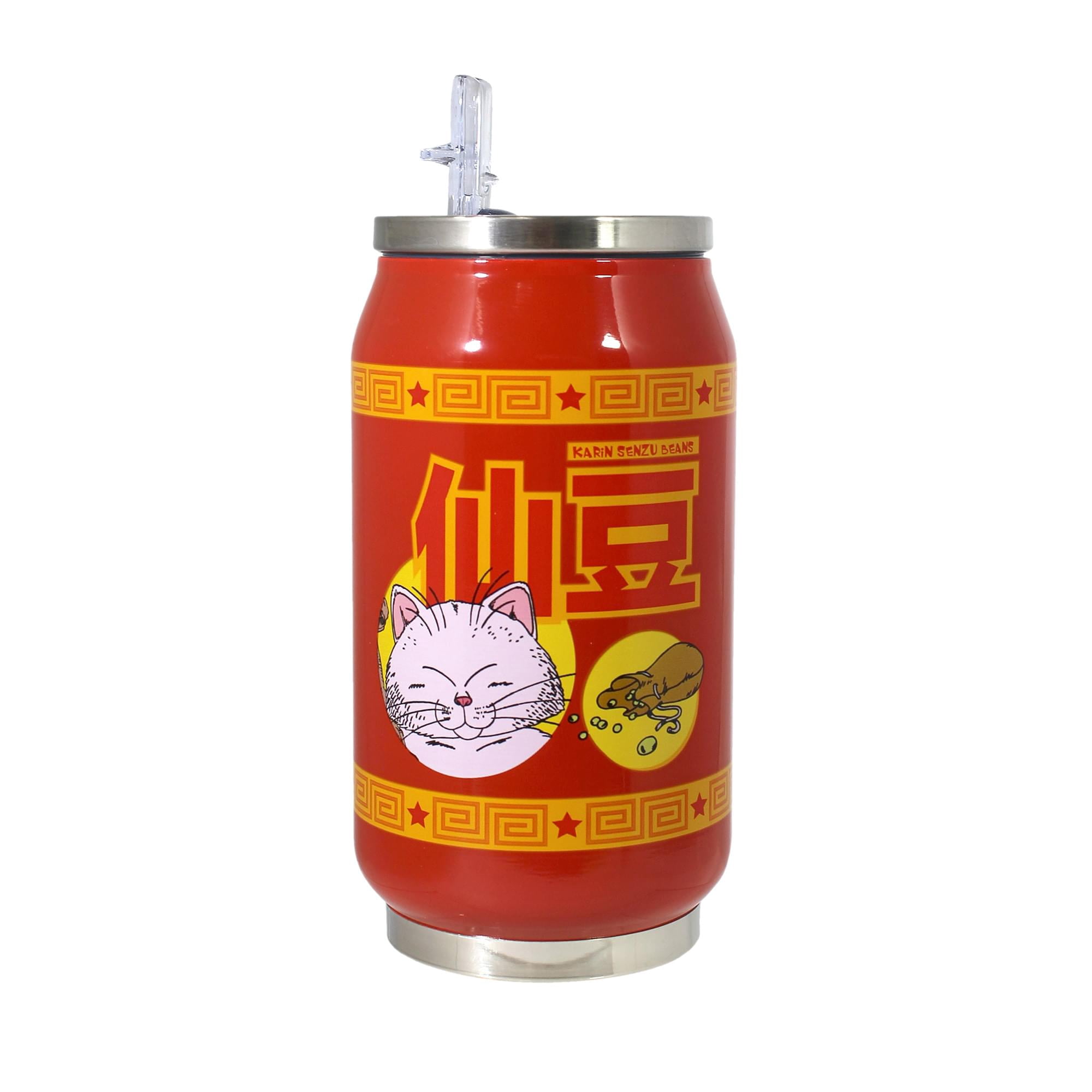 Dragon Ball Z Korin Senzu Beans 10oz Stainless Steel Thermo Cool Can ...