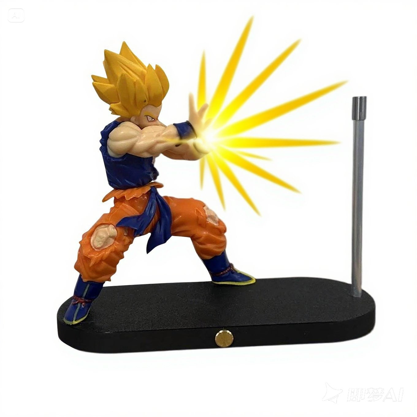 Dragon Ball Z Lamp Super Saiyan Goku Figure Light with Magnetic LED ...