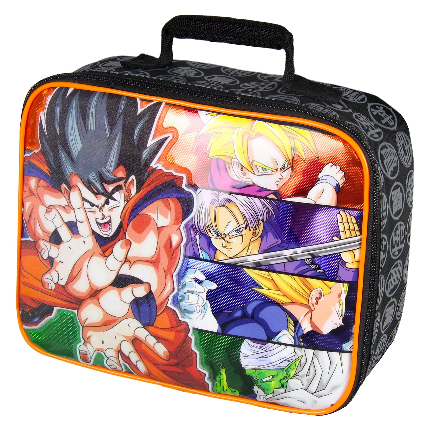 Dragon Ball Z Anime Lunch Box - 5 Character Panel Goku Kamehameha ...