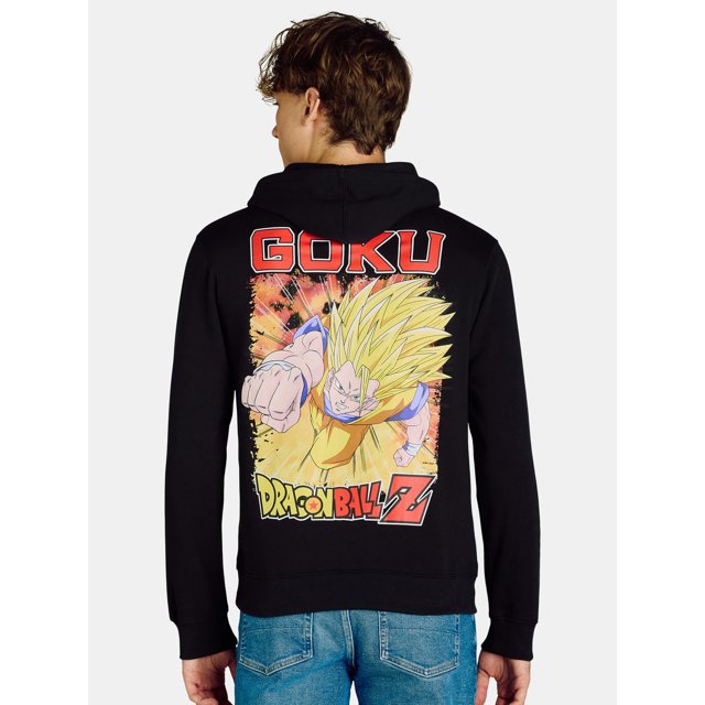Dragon Ball Z Men's & Big Men's Graphic Rhinestone Hoodie Sweatshirt ...