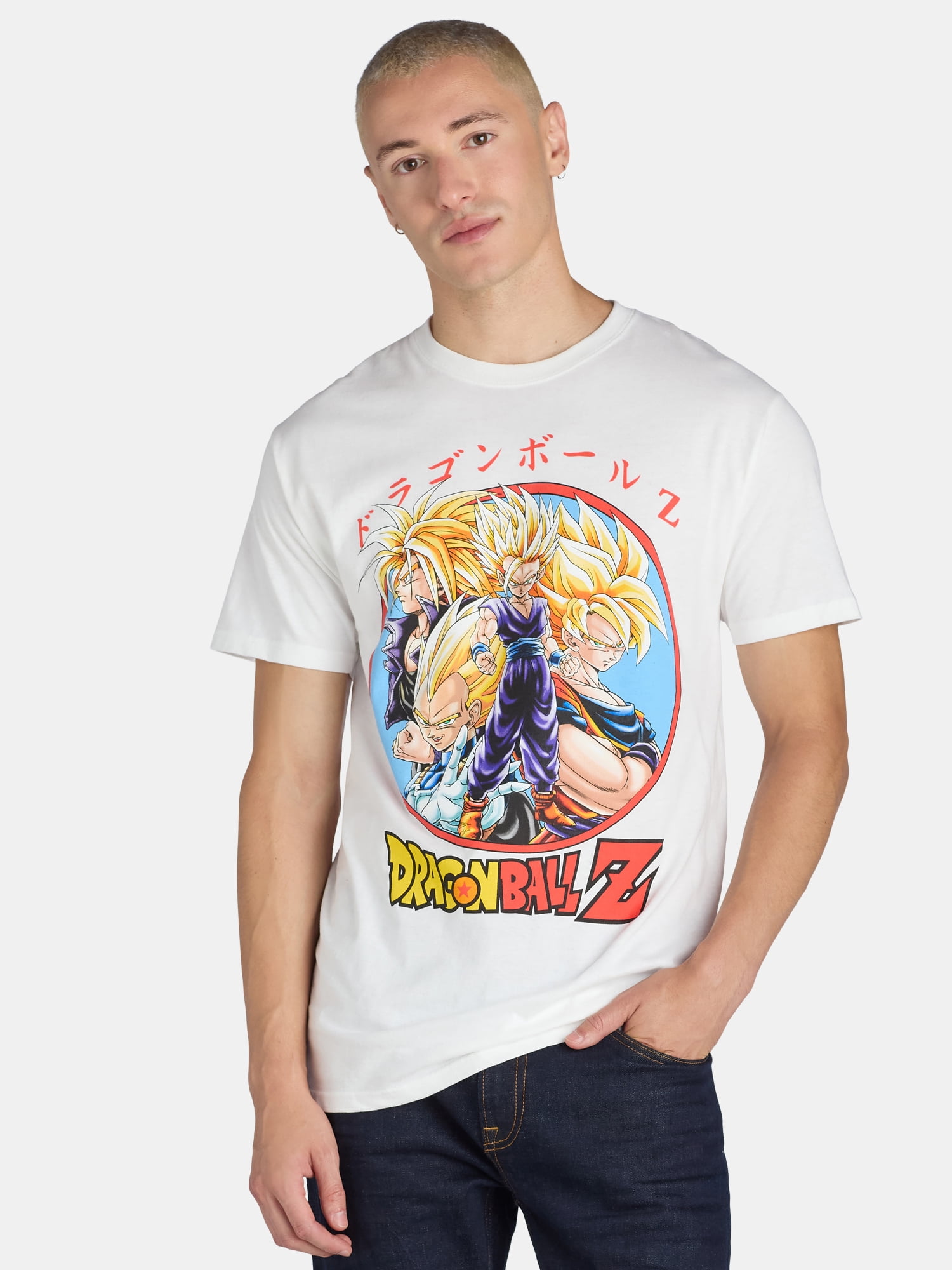 Dragon Ball Z Men's Graphic Tee Shirt, Sizes S-3XL, 100% Cotton, Super ...