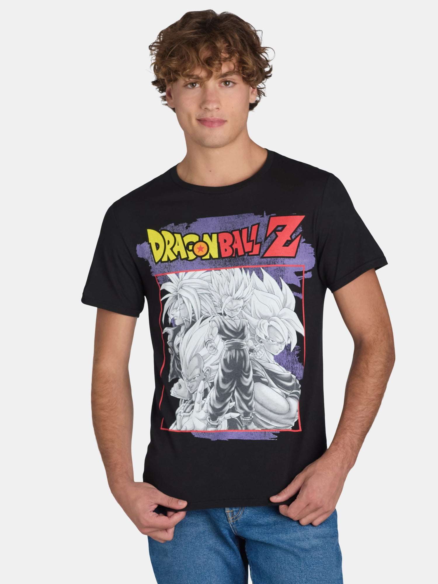 Dragon Ball Z Men's and Big Men’s Graphic Tee Shirt, Sizes S-3XL ...