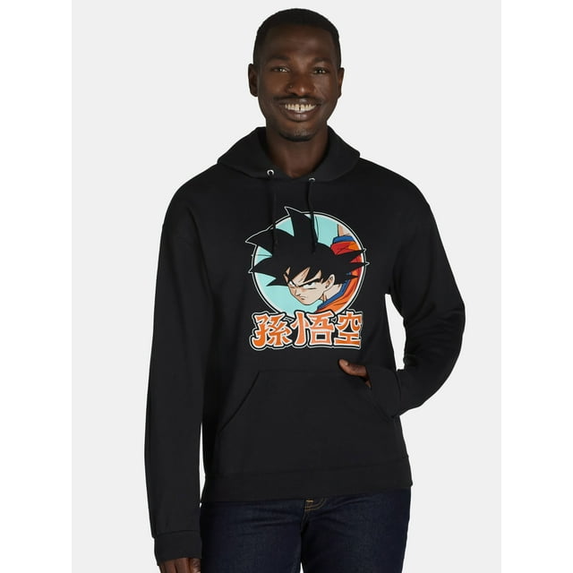 Dragon Ball Z Men's & Big Men's Graphic Hoodie Sweatshirt, Size S-3XL ...