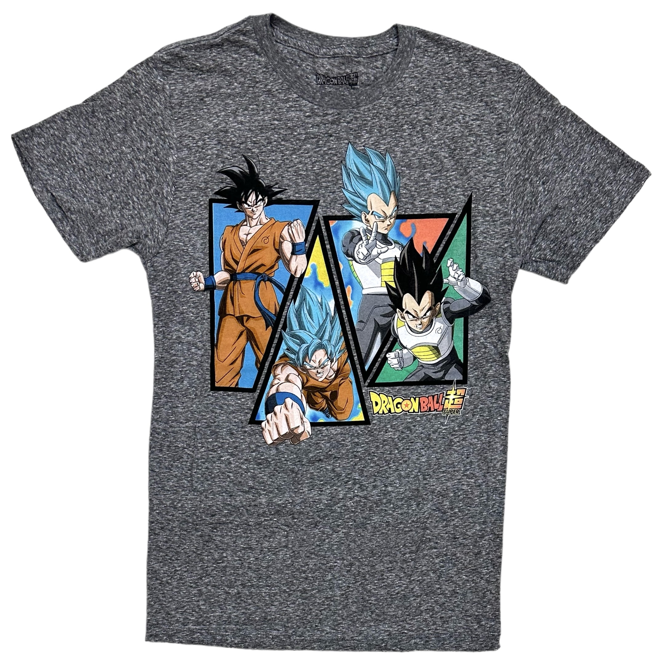 Dragon Ball Z Men's Official Merchandise Goku Vegeta Japanese Anime Tee ...