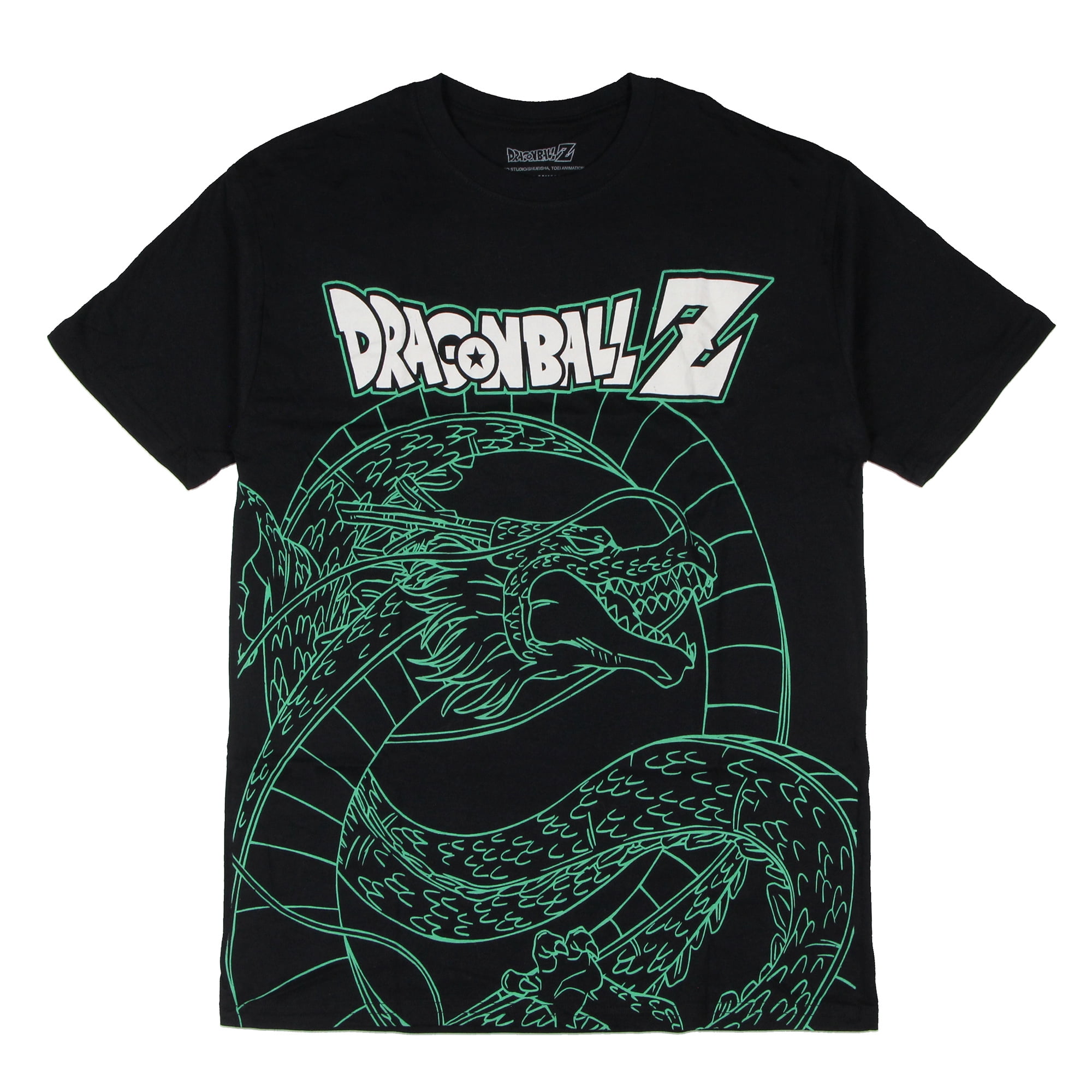 Dragon Ball Z Men's Shenron Magic Dragon Outline Adult Short Sleeve ...