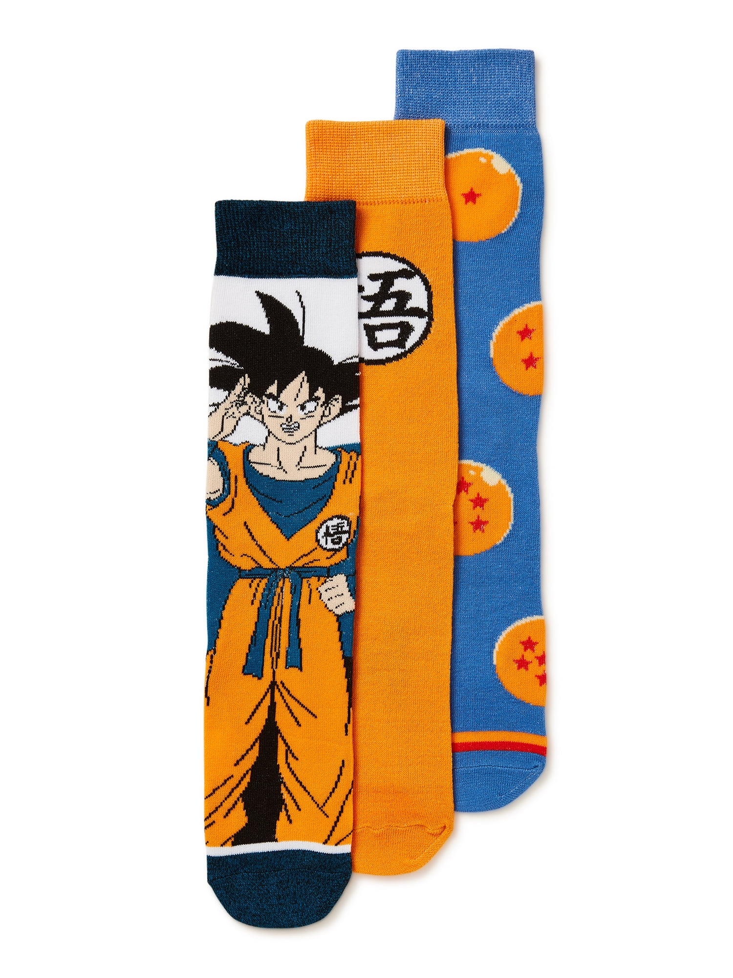 Dragon Ball Z Men's Socks, 3-Pack - Walmart.com