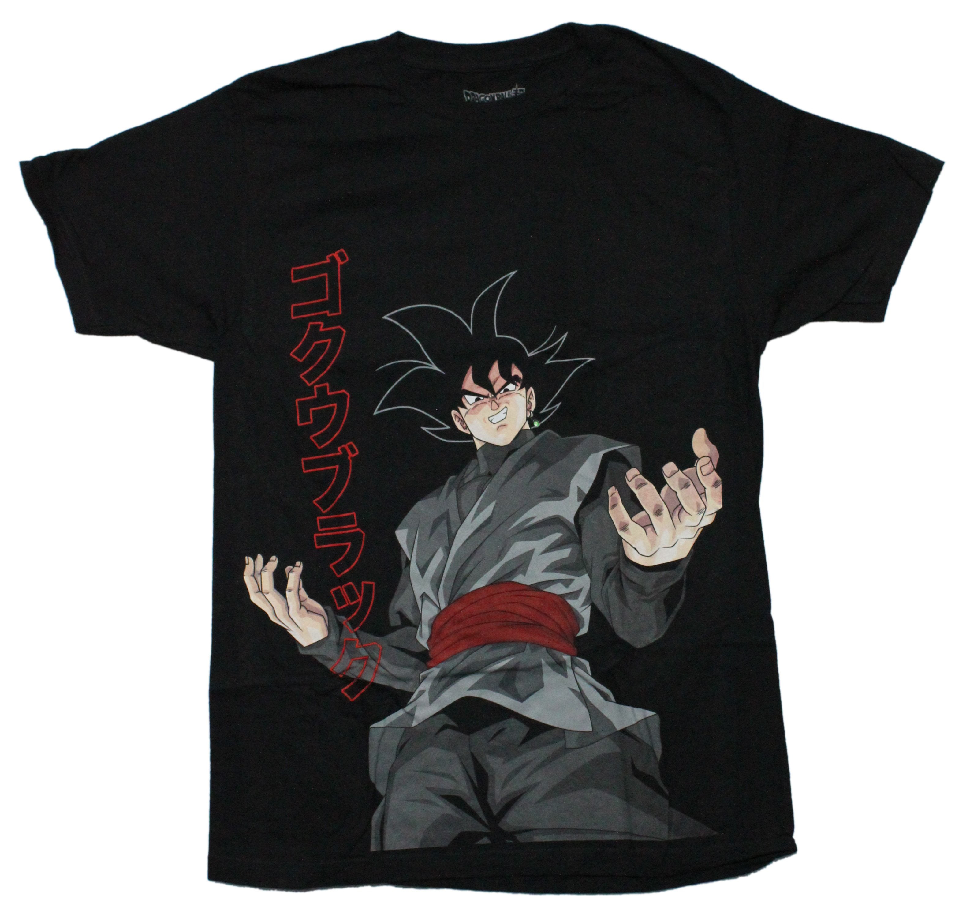 Dragon Ball Z Mens T-Shirt - Giant Goku Black Gritting Teeth (3X-Large ...