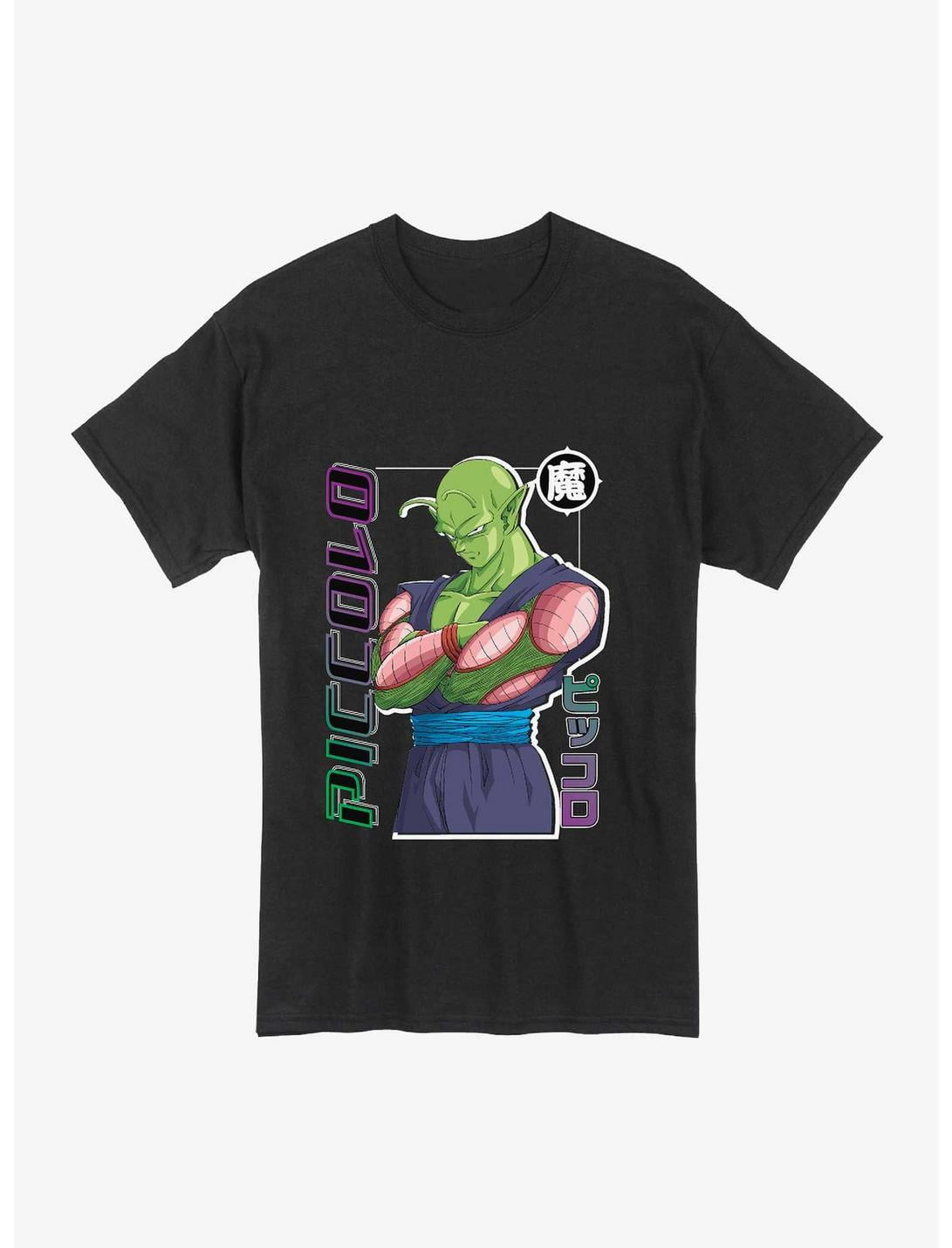 Dragon Ball Z Piccolo Portrait T-Shirt – Striking Design Featuring the ...