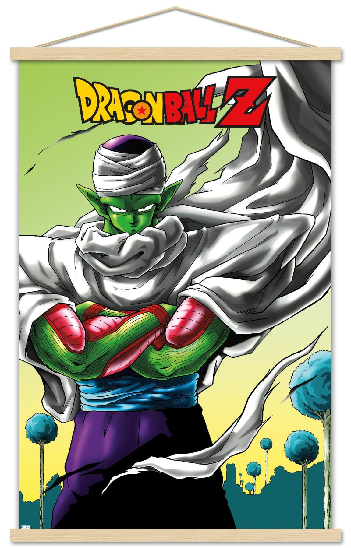 Dragon Ball Z - Piccolo Wall Poster with Magnetic Frame, 22.375" x 34 ...