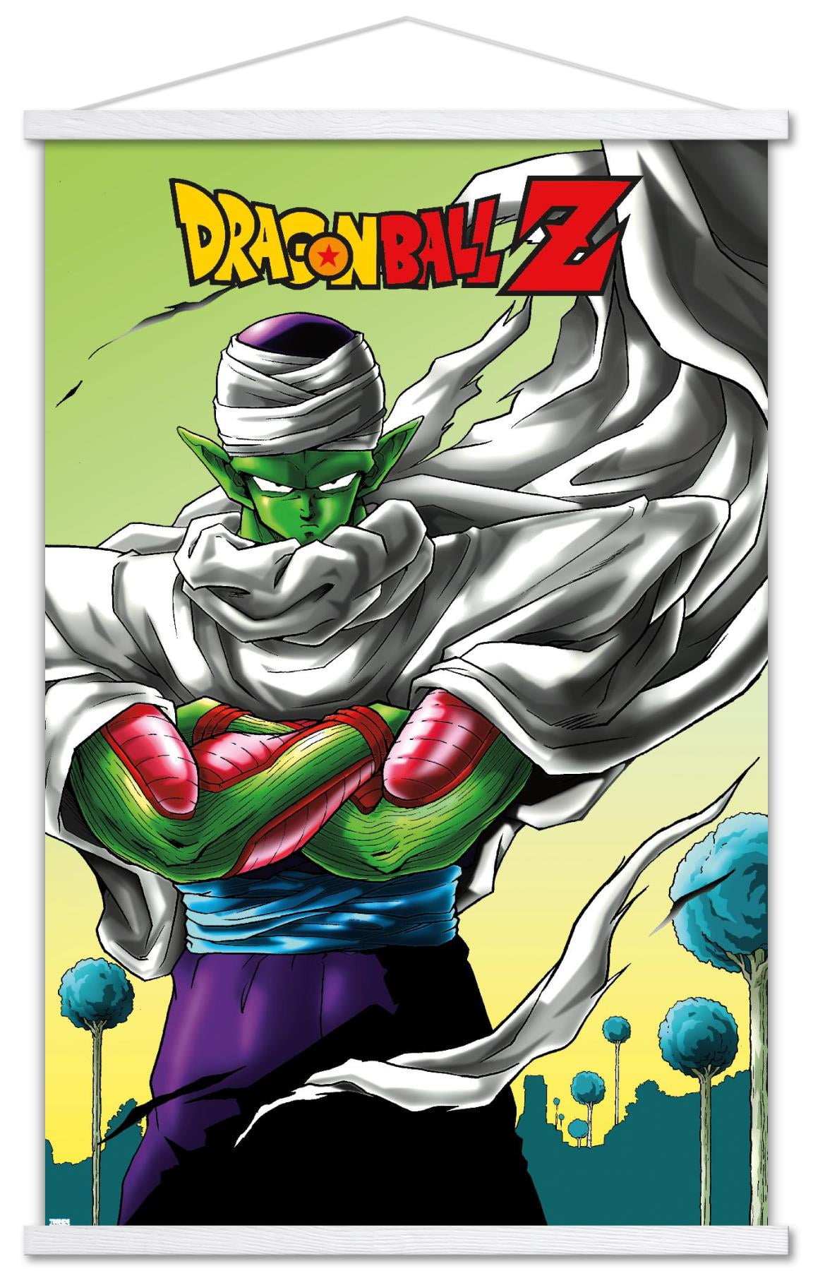 Dragon Ball Z - Piccolo Wall Poster with Magnetic Frame, 22.375" x 34 ...