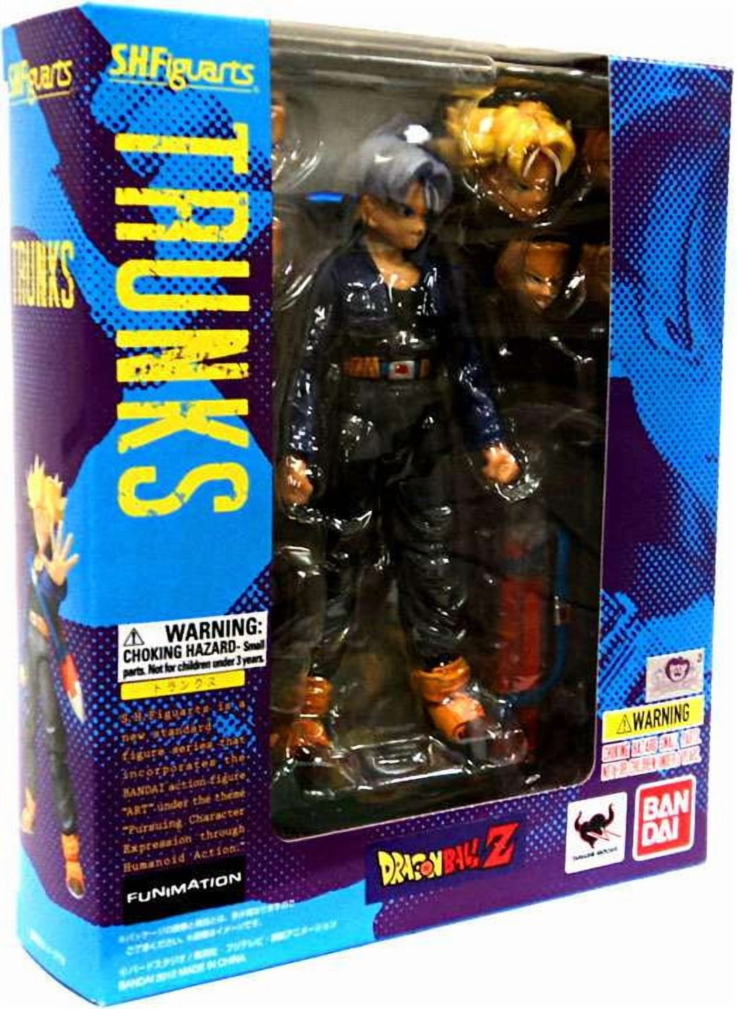 Dragon Ball Z S.H.Figuarts Trunks Action Figure - Walmart.com
