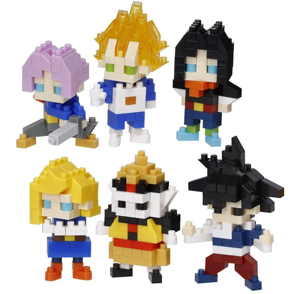 Dragon Ball Z Ser. 4 Nanoblock Mininano Blind Case of 6 - Walmart.com