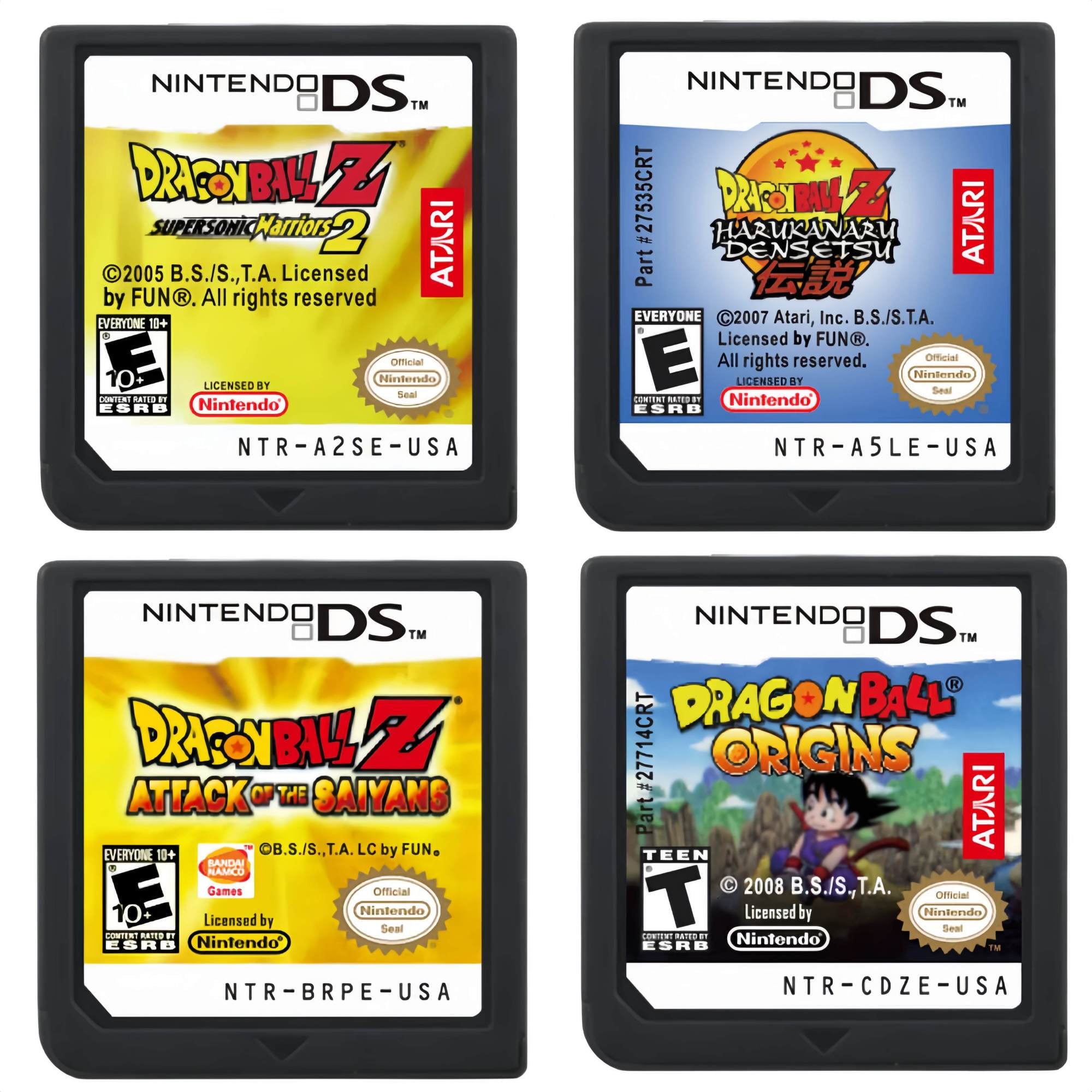 Dragon Ball Z Series & Dragon Ball Origins - DS (NDS) 4-Game Bundle ...