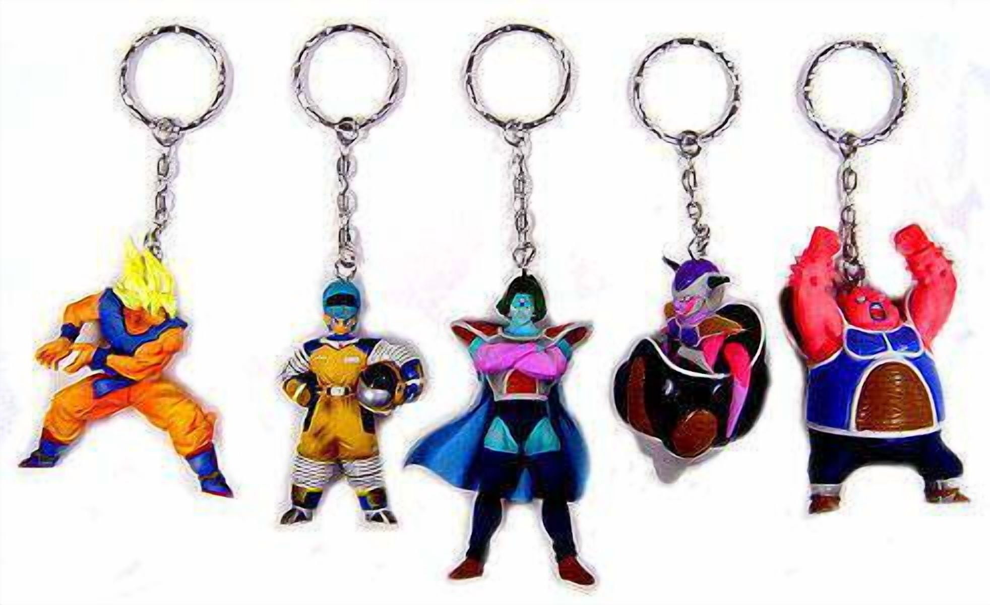 Dragon Ball Z Set of 5 Frieza Saga Keychains - Walmart.com