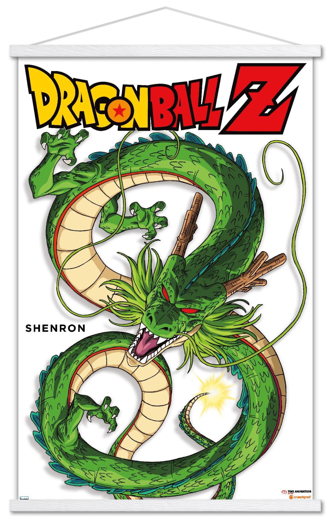 Dragon Ball Z - Shenron Feature Series Wall Poster with Magnetic Frame ...