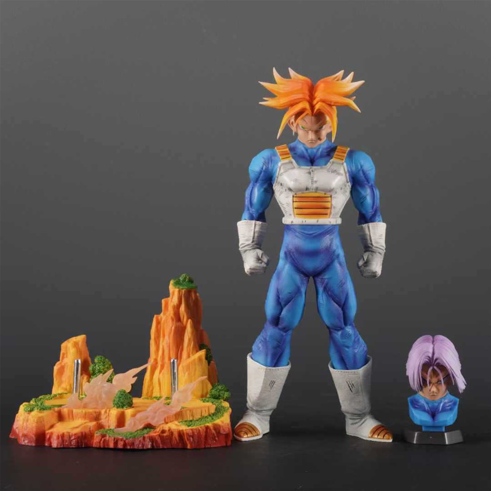 Dragon Ball Z - Solid Edge Works - Vol.9 Super Saiyan Trunks Statue ...