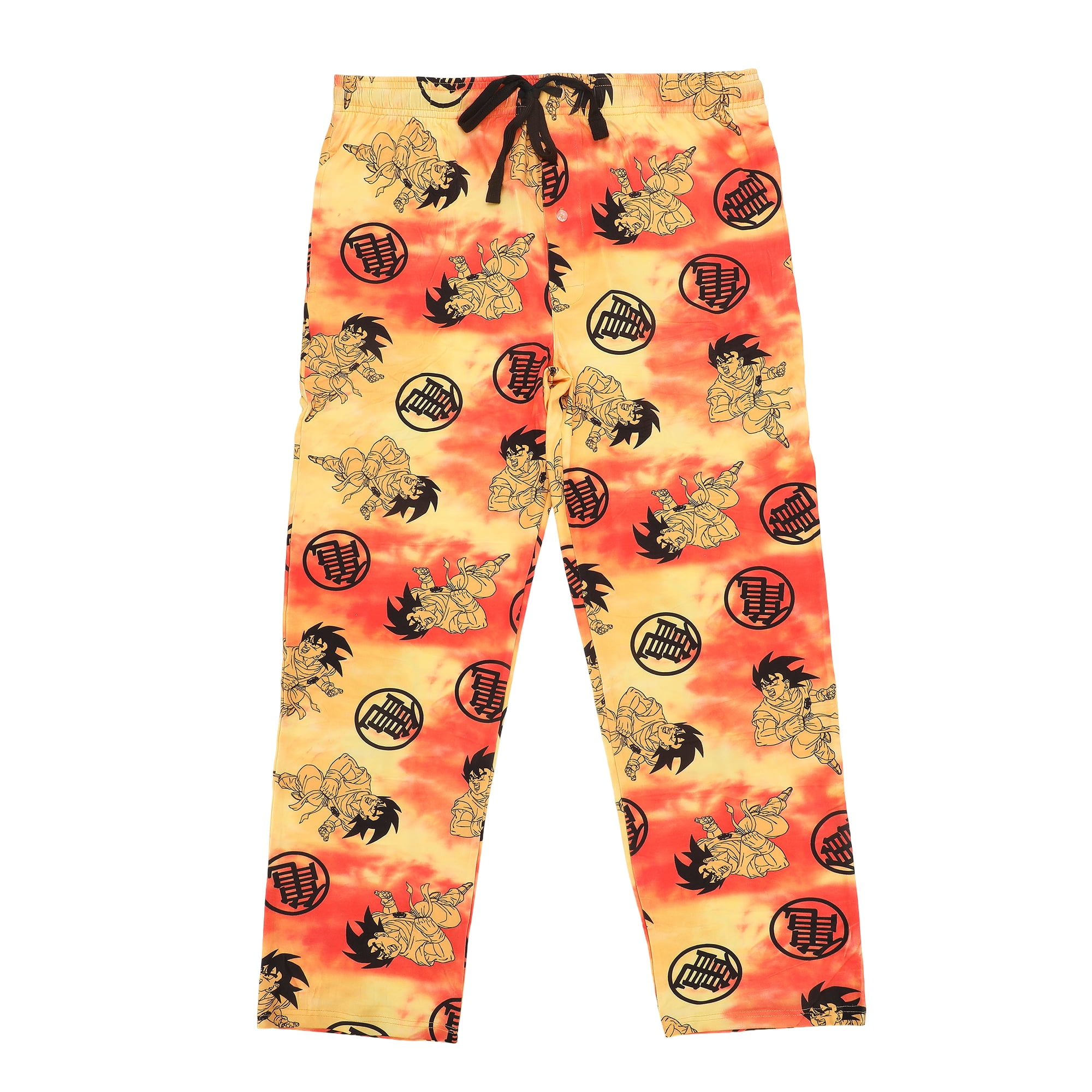 Dragon Ball Z Son Goku All-Over Print Men's Sleep Pajama Pants-Large ...