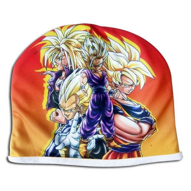 GE Animation Dragon Ball Z Super Saiyans Anime Beanie Cap, One Size ...
