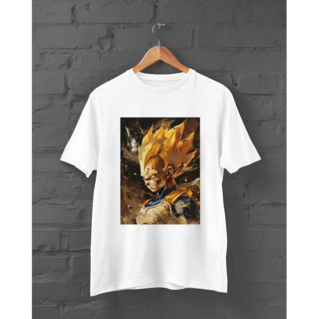 Dragon Ball Z T-shirt Vegeta Super Saiyan- Anime Gifts for Anime Lovers ...