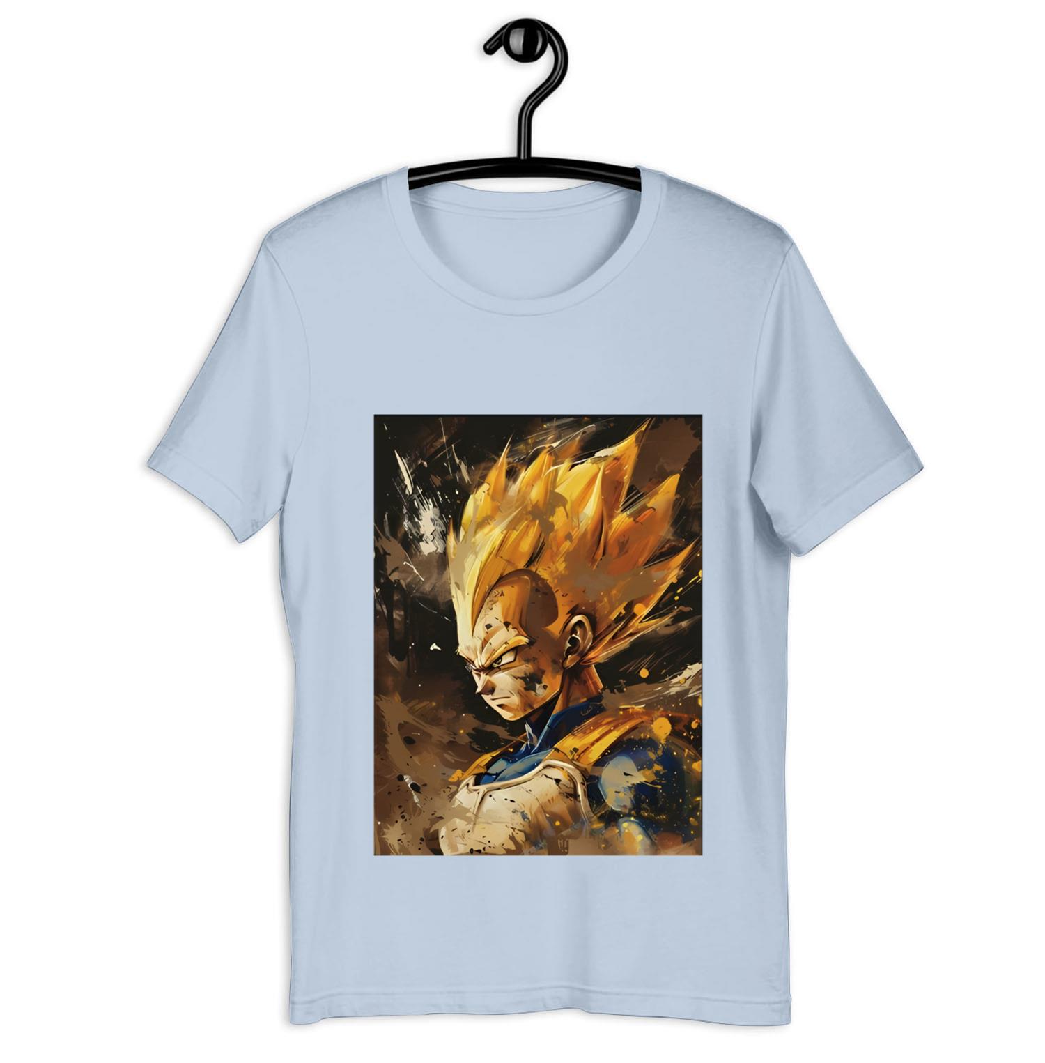 Dragon Ball Z T-shirt Vegeta Super Saiyan- Anime Gifts for Anime Lovers ...