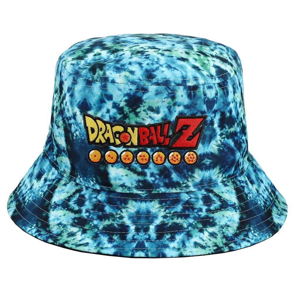 Dragon Ball Z Tie Dyed Bucket Hat with Embroidered Logo - Walmart.com