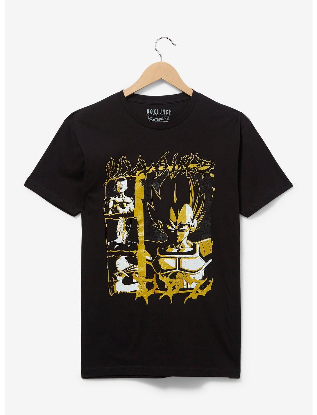 Dragon Ball Z 'Villains Metallic Portraits' T-Shirt - Bold Graphic Tee ...