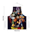 Dragon Ball Z apron, waterproof with pockets, suitable for adult daily ...