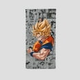 Dragon Ball Z created this distinctive towel, a custom gift that fans ...