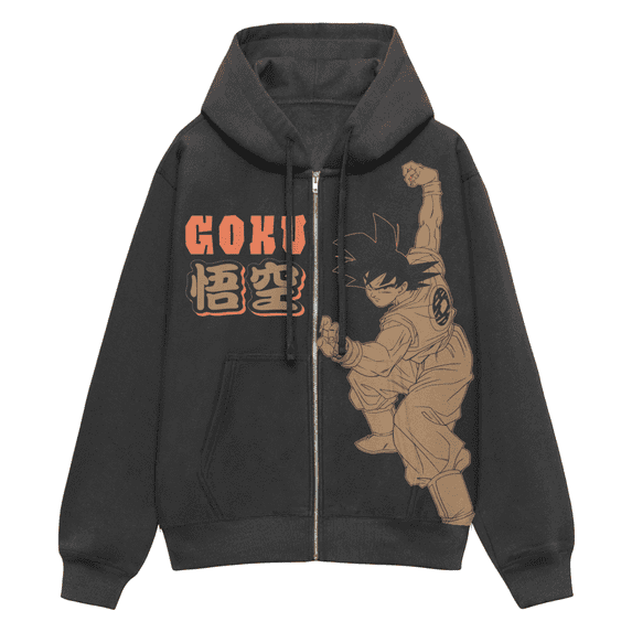 Dragon Ball Z's Goku Men's & Big Men's Hooded Sweatshirt, Sizes XS-3XL ...
