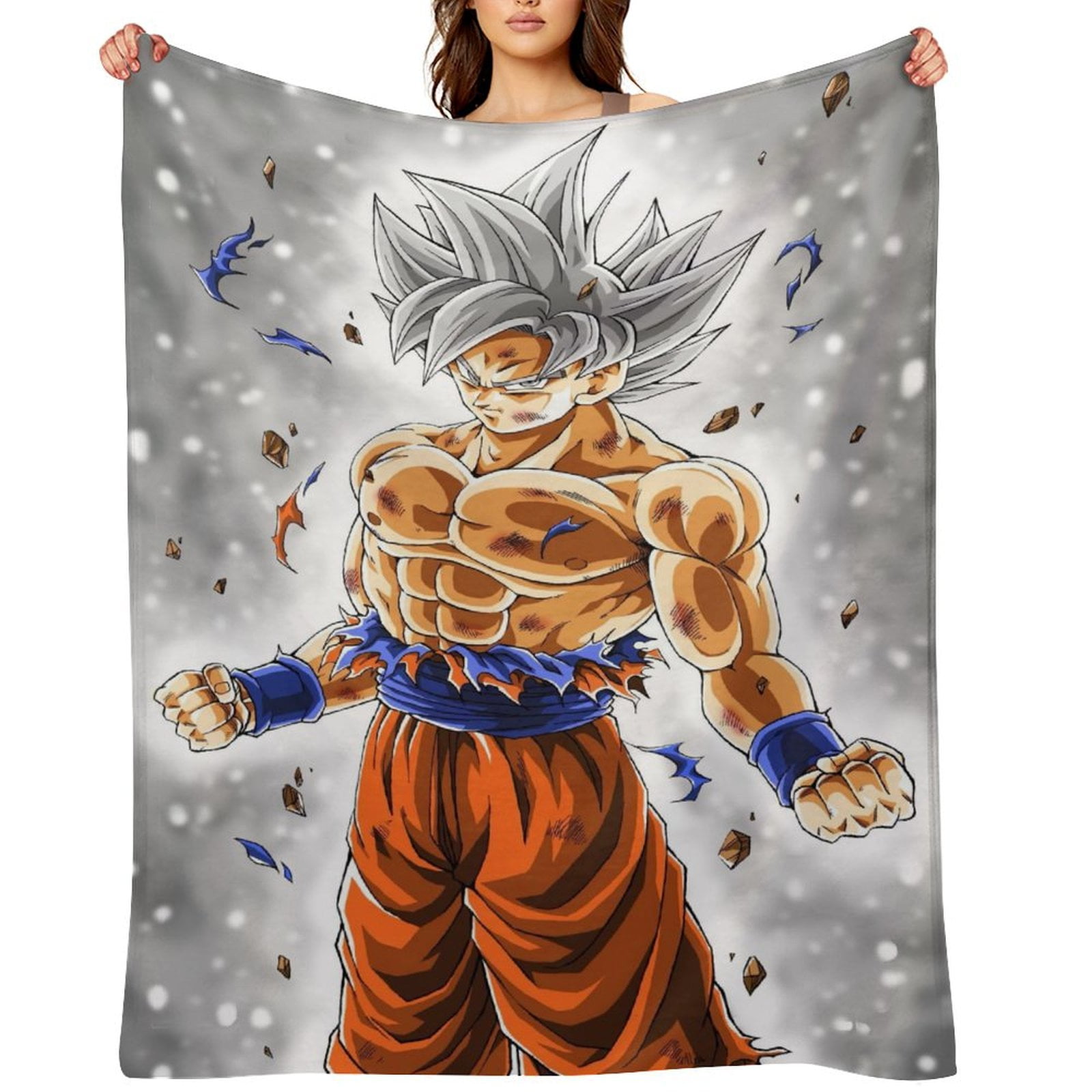 Dragon Ball flannel blanket throw Plush Throw Blanket - Measures - Kids ...