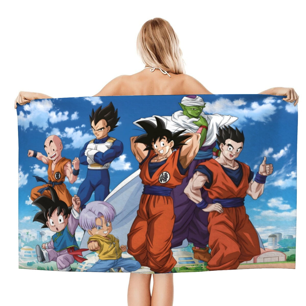 Dragon Ball-theme Gifts Quick-dry Beach Towel for Women Girl Birthday ...