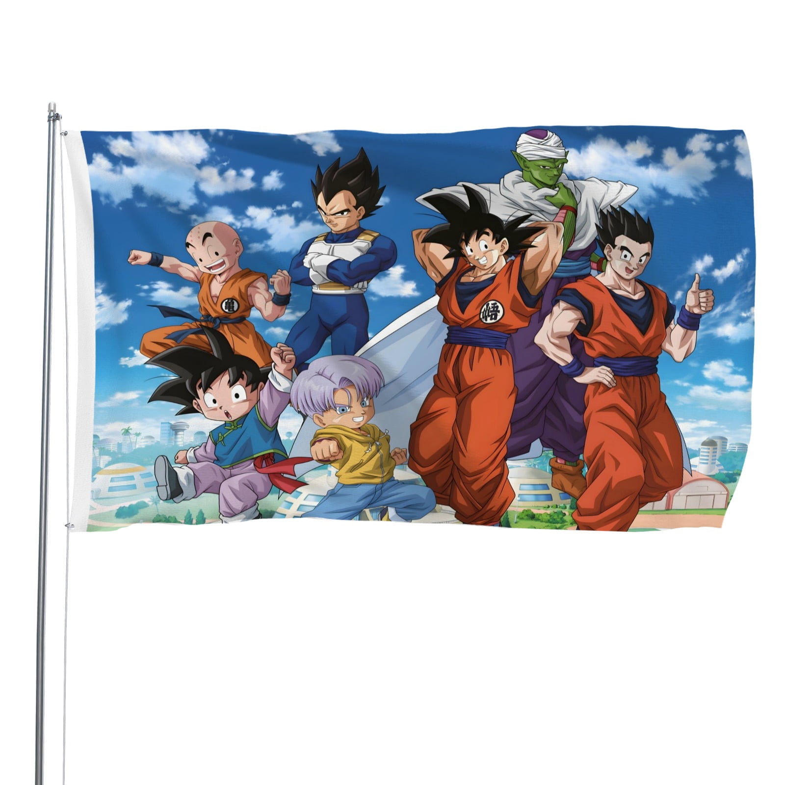 Dragon Ball-themed Printed Flag Perfect gift for fans, friends, and ...