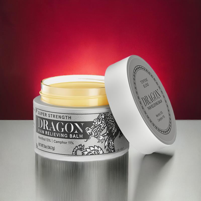 Dragon Balm Super Strength 2oz Jar | Fast-Absorbing Body Balm for ...