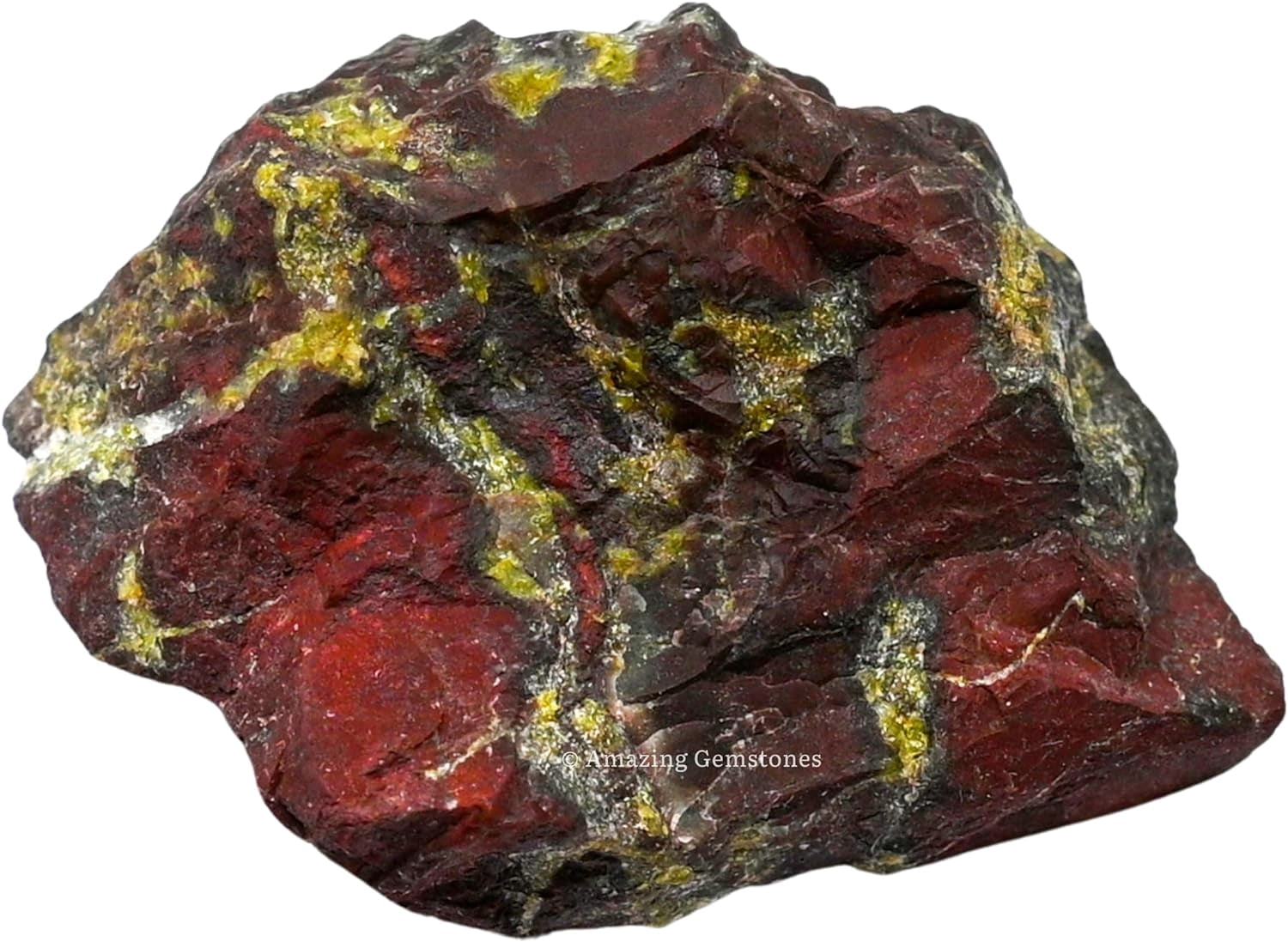 Dragon Bloodstone Crystal Raw Stones (2 Pieces) - Walmart.com