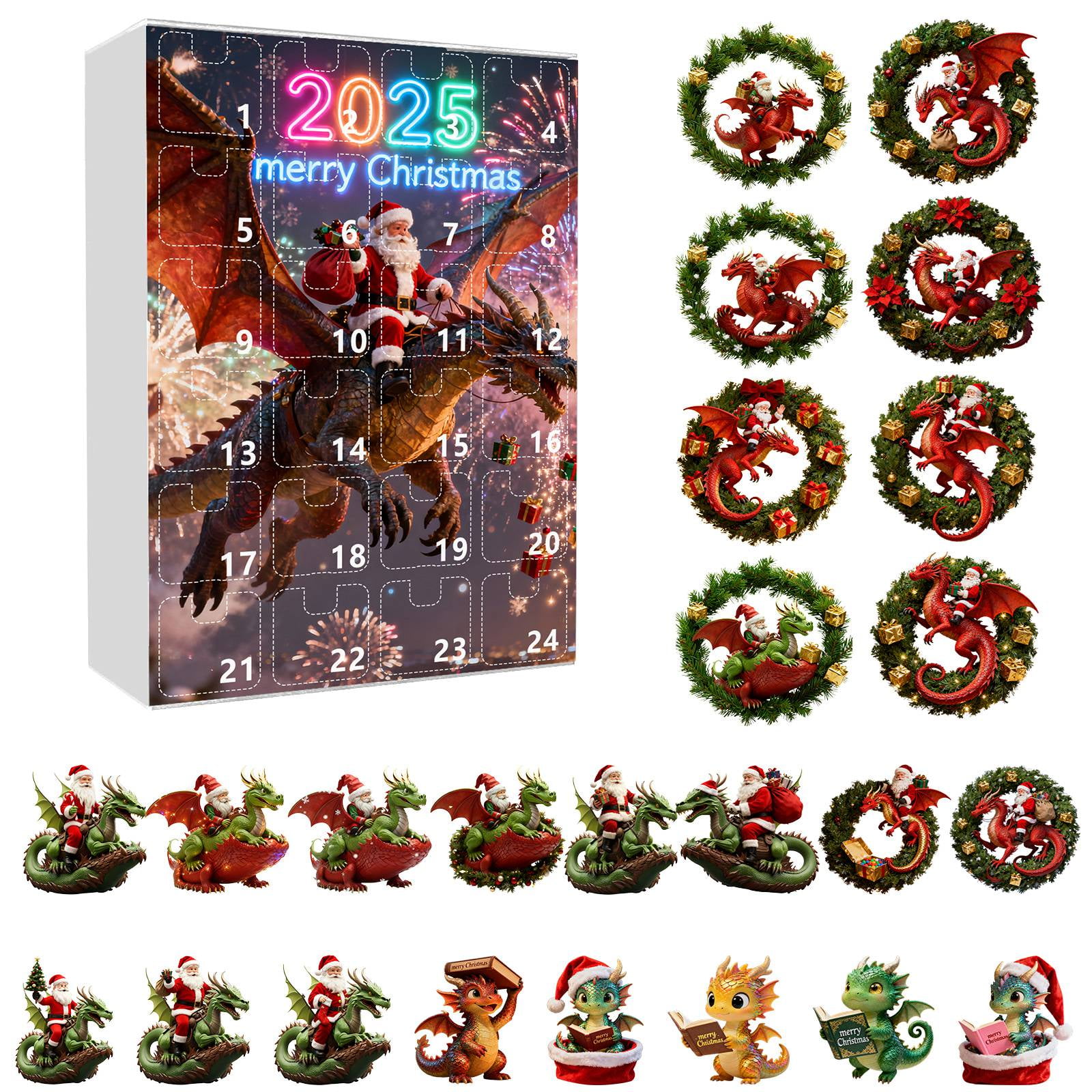 Dragon Christmas Advent Calendars Dragon Toy Dragon Blind Box Dragon ...