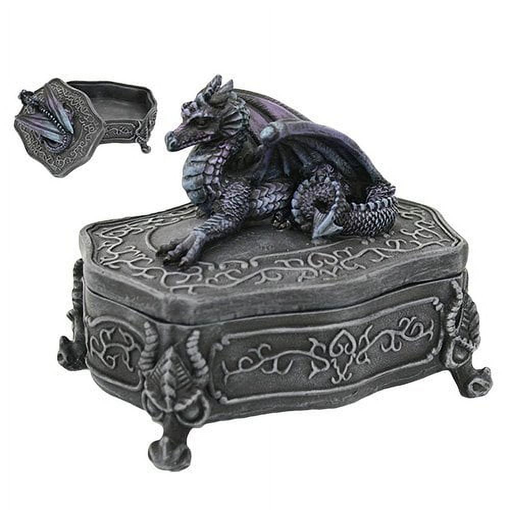 Dragon Claw Foot Trinket Box by Medieval Collectibles - Walmart.com