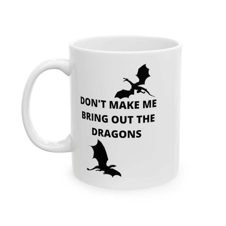 Dragon Coffee Mug G1AME OF TH1RONES Inspired Ceramic Cup - Walmart.com