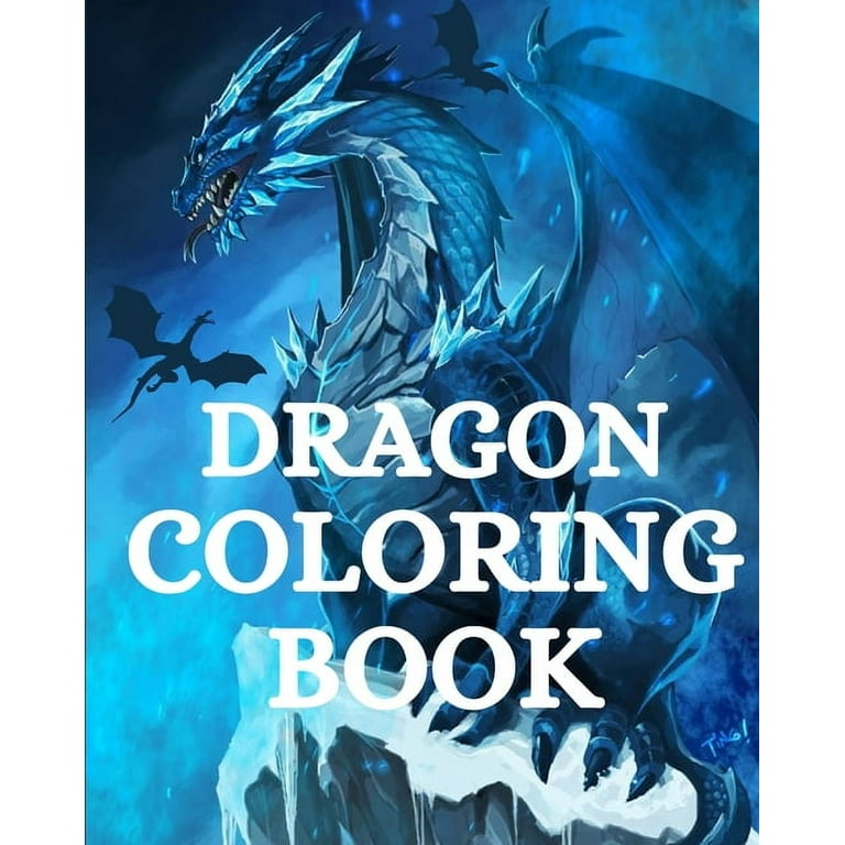 bad dragon adult.coloring.book