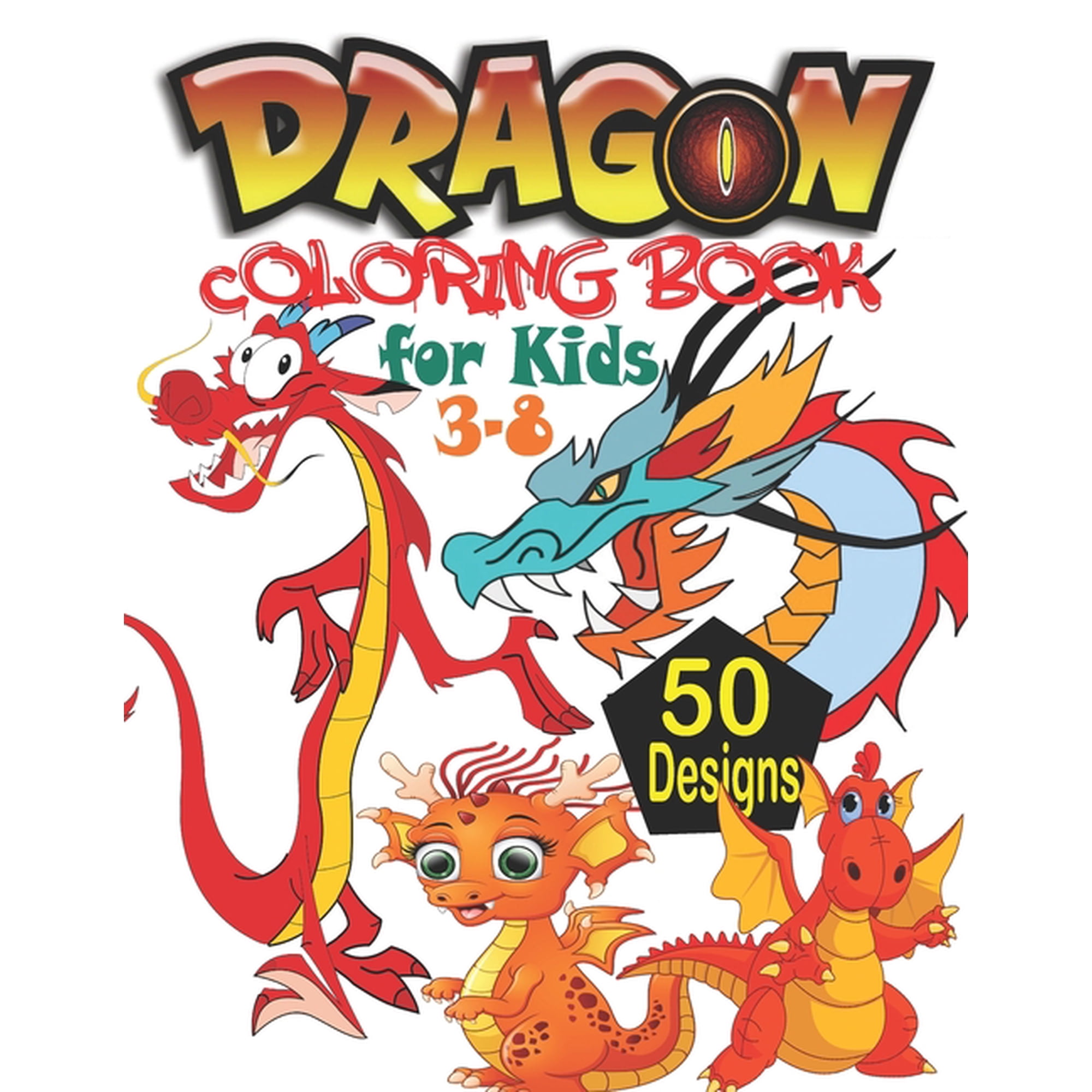 Easy Dragon Drawing For Kids