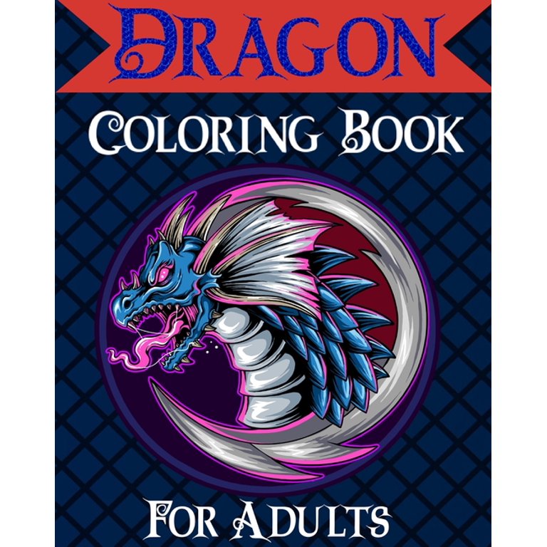adult coloring book mythical creatures