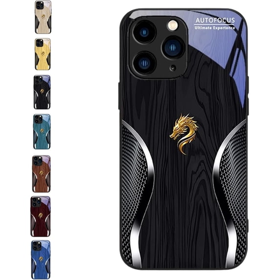 Dragon Compatible with Magsafe Glass Phone Case for iPhone 16 15 14 13 ...