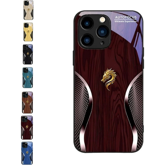 Dragon Compatible with Magsafe Glass Phone Case for iPhone 16 15 14 13 ...