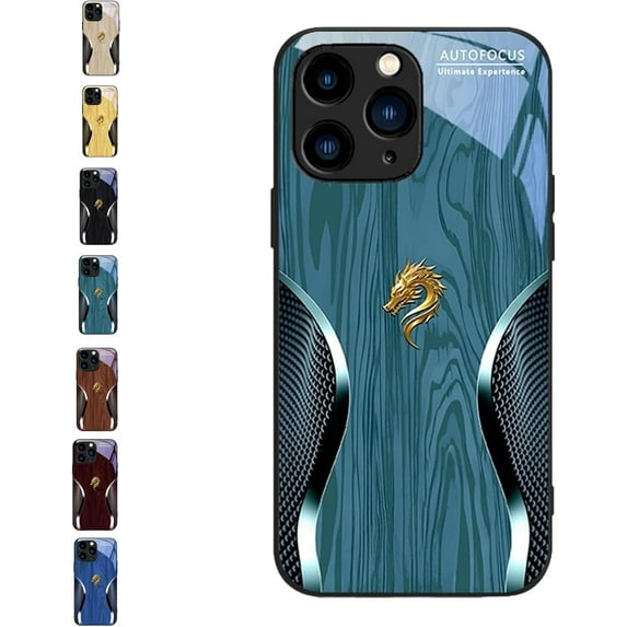 Dragon Compatible with Magsafe Glass Phone Case for iPhone 16 15 14 13 ...
