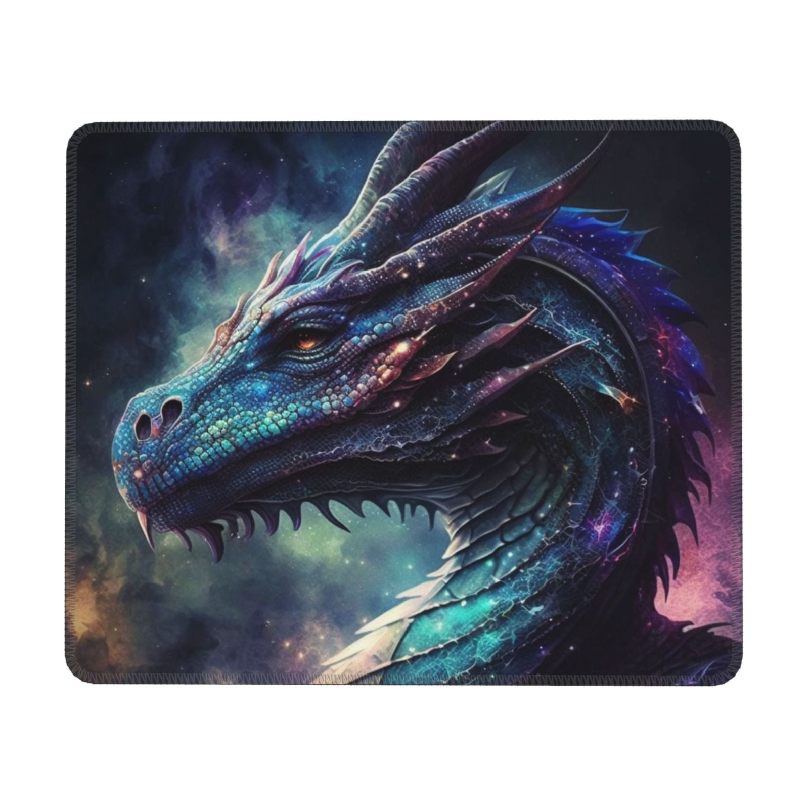 Dragon Cool Art Galaxy Mouse Pad Non-Slip Rubber Gaming Mousepad ...