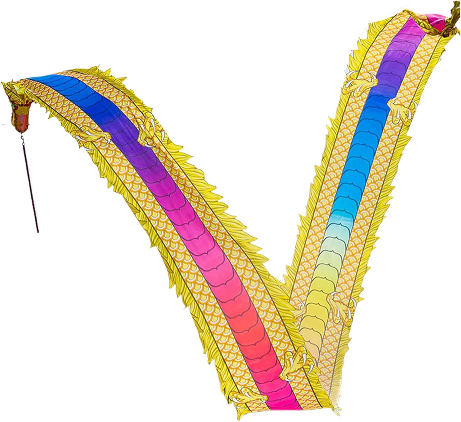 Dragon Dance Ribbon Streamer: Washable Chinese Flinging Ribbon ...