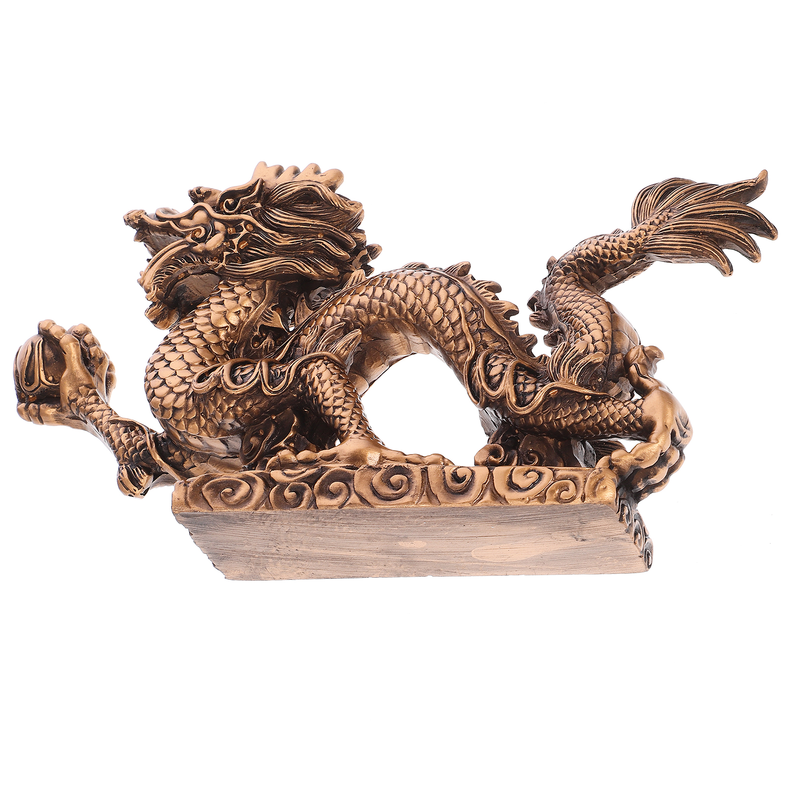 Dragon Decoration Resin Dragon Statue Zodiac Dragon Figurine Table ...