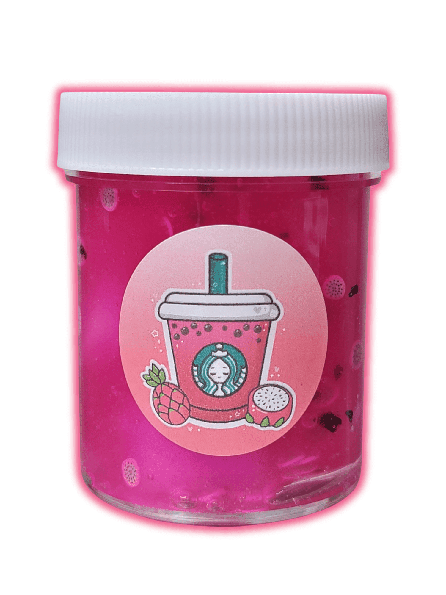 Hoshimi Slimes Dragon Drink Handmade Clear Slime, Cube Texture, Verry ...